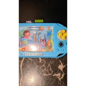 Games | Vintage Water Ring Toss Handheld Game Blue Aqua Theme Classic ...